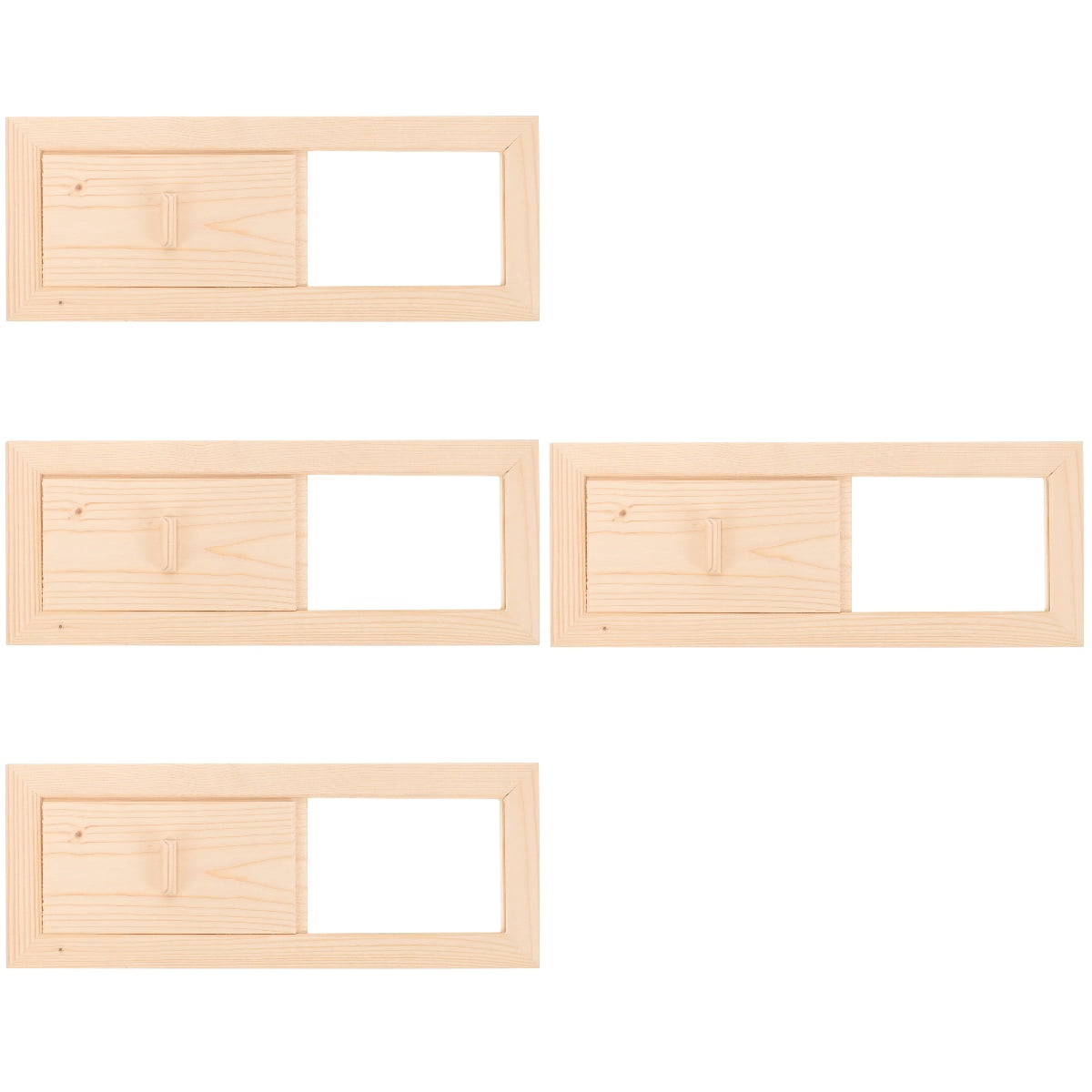 OUNONA 4pcs Sauna Room Cedar Air Vent Grille Wooden Summer Sauna ...