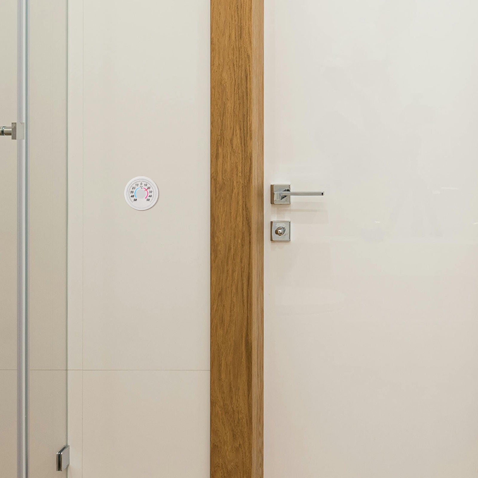 OUNONA 4pcs Simple Temperature Sensor Plastic Window Temperature Gauge ...