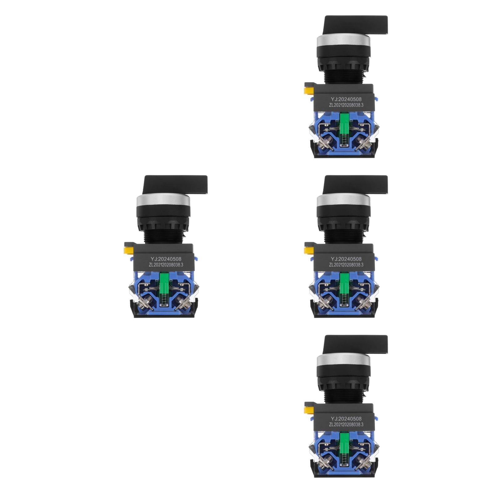 OUNONA 4pcs Stable 3-Position Changeover Selector Switch Easy ...