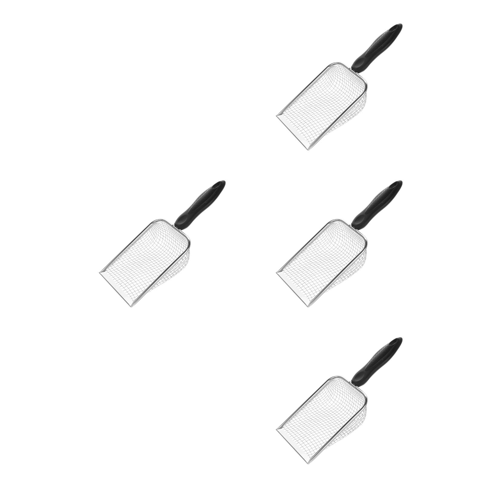 OUNONA 4pcs Stainless Steel Beach Sand Shell Shovel Reptile Sand ...