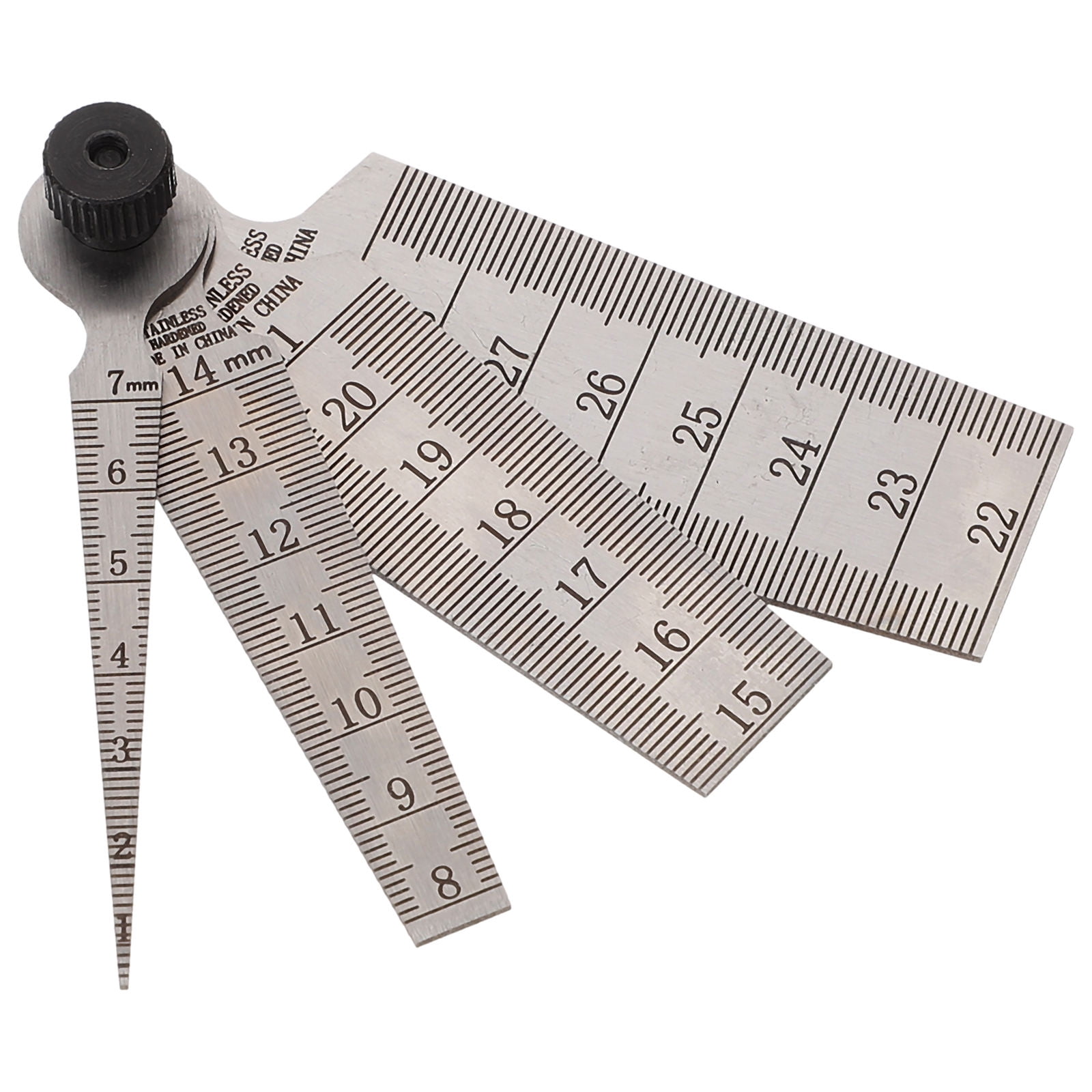 OUNONA 4pcs Stainless Steel Feeler Gauges Gap Hole Inspection Measure ...