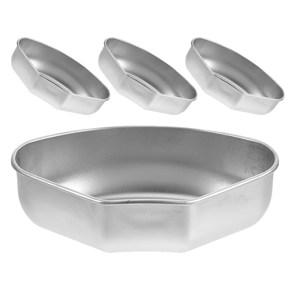 OUNONA 4pcs Stainless Steel Steamer Boxes for Cooking Pot Steamer Trays ...