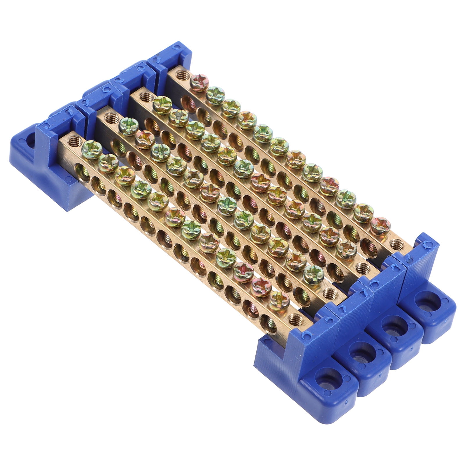 OUNONA 4pcs Terminal Blocks Ground Terminal Block Ground Bar Battery ...