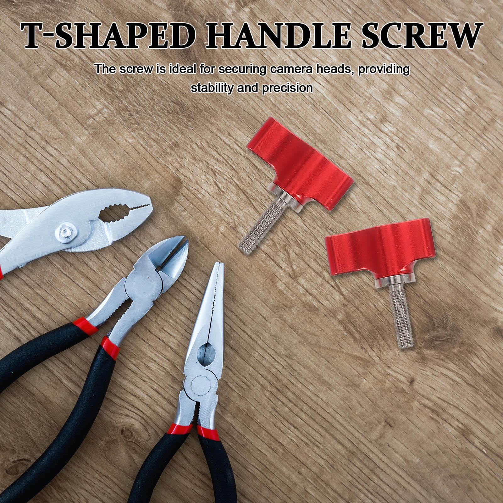 OUNONA 4pcs Thumb Screw with Tee Wing Knob for Quick Release Thumb Bolt ...