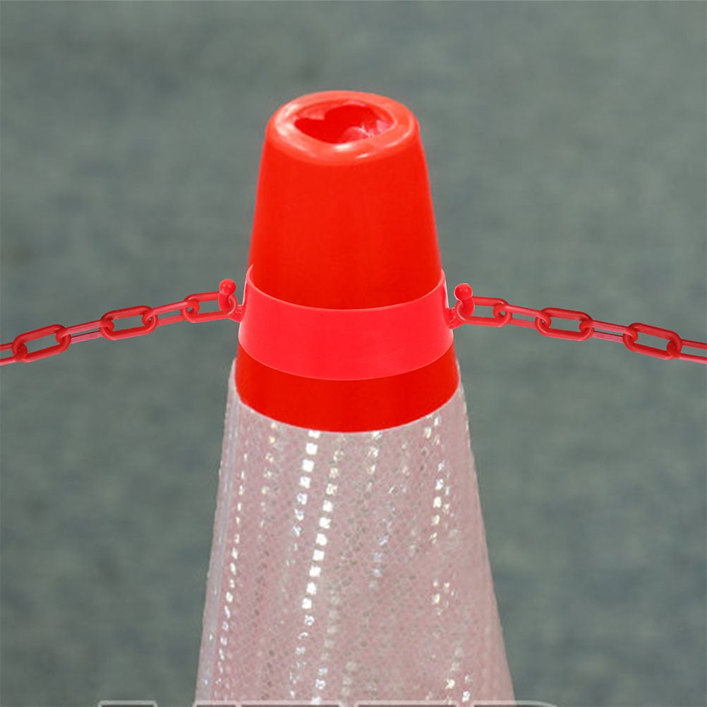 OUNONA 4pcs Traffic Cone Connector Kit Plastic Ring For Safety Cones ...