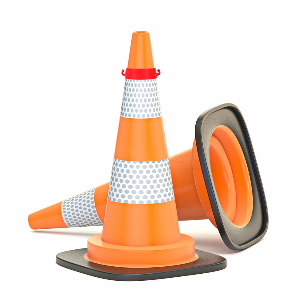 OUNONA 4pcs Traffic Cone Connector Kit Plastic Ring For Safety Cones ...