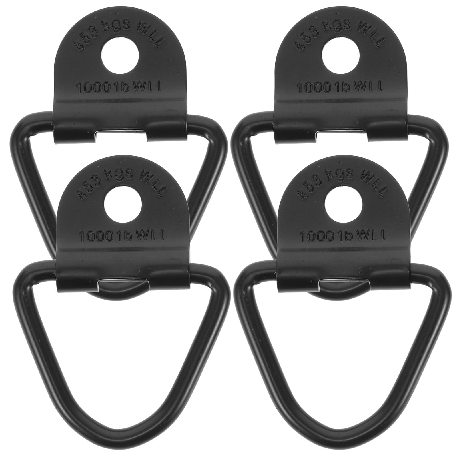 OUNONA 4pcs Truck Tie Down Rings Heavy Duty D-Ring Anchors Steel Bolt ...