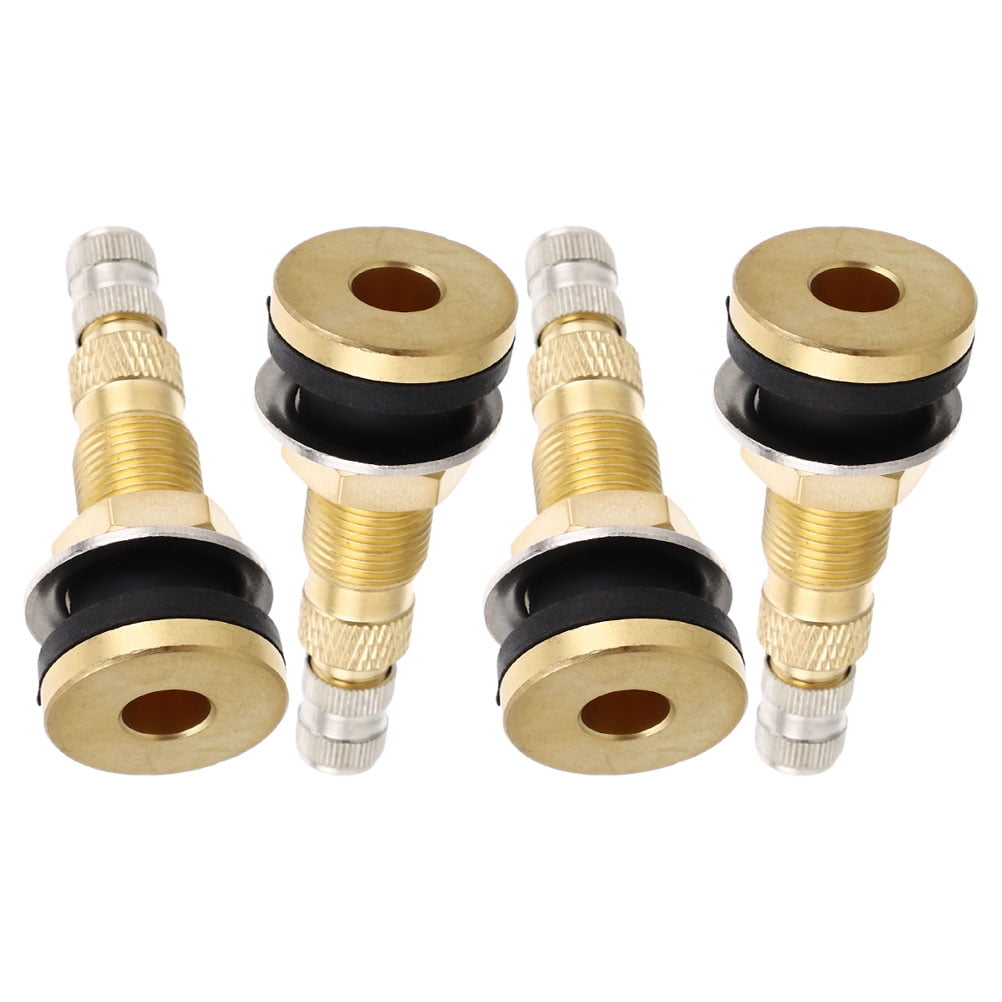 OUNONA 4pcs Tubeless Tire Valve Stems Tractor Valve Stem Sturdy Copper ...