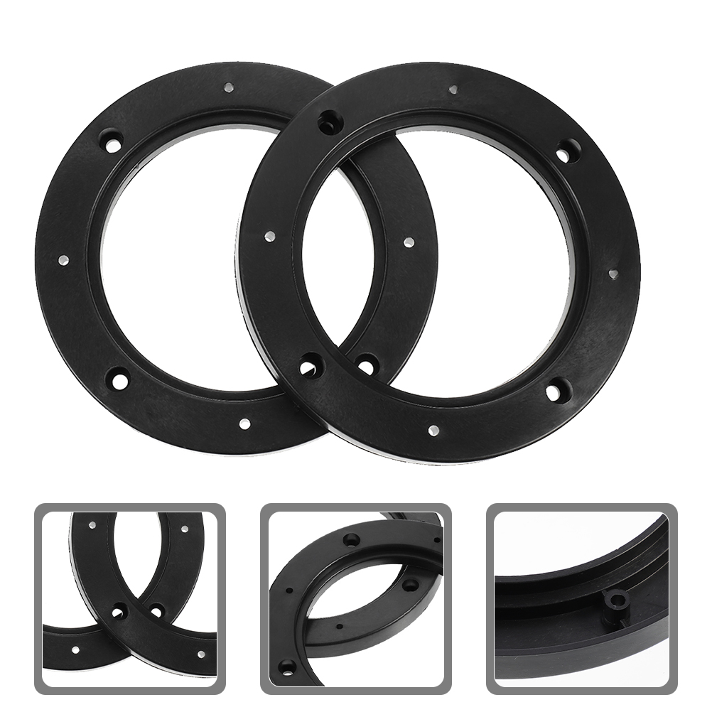 OUNONA 4pcs Universal 4 inch ABS Speaker Spacer Rings Car Audio Adapter ...