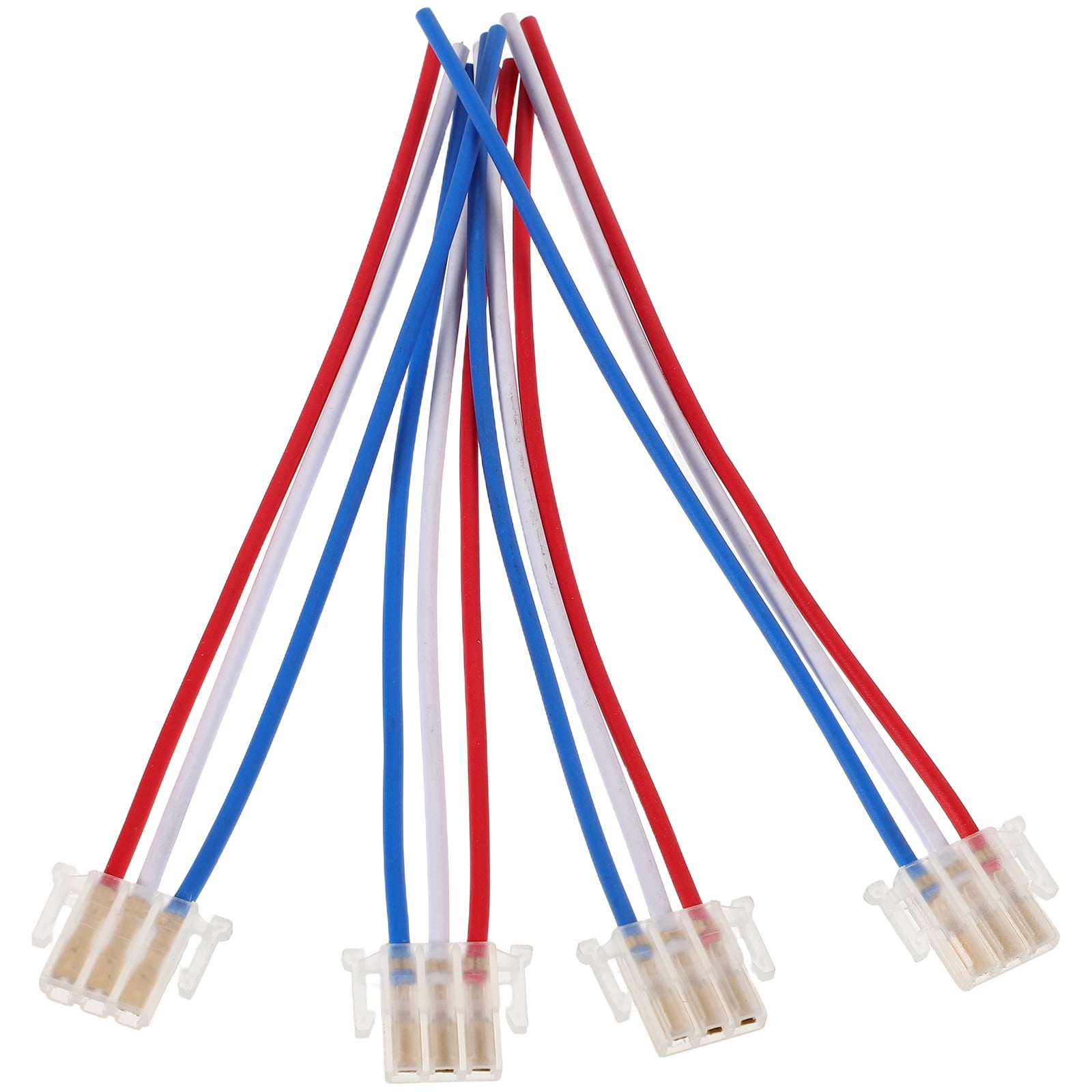 OUNONA 4pcs Universal Motorcycle Light Switch Button Connector Kit ...