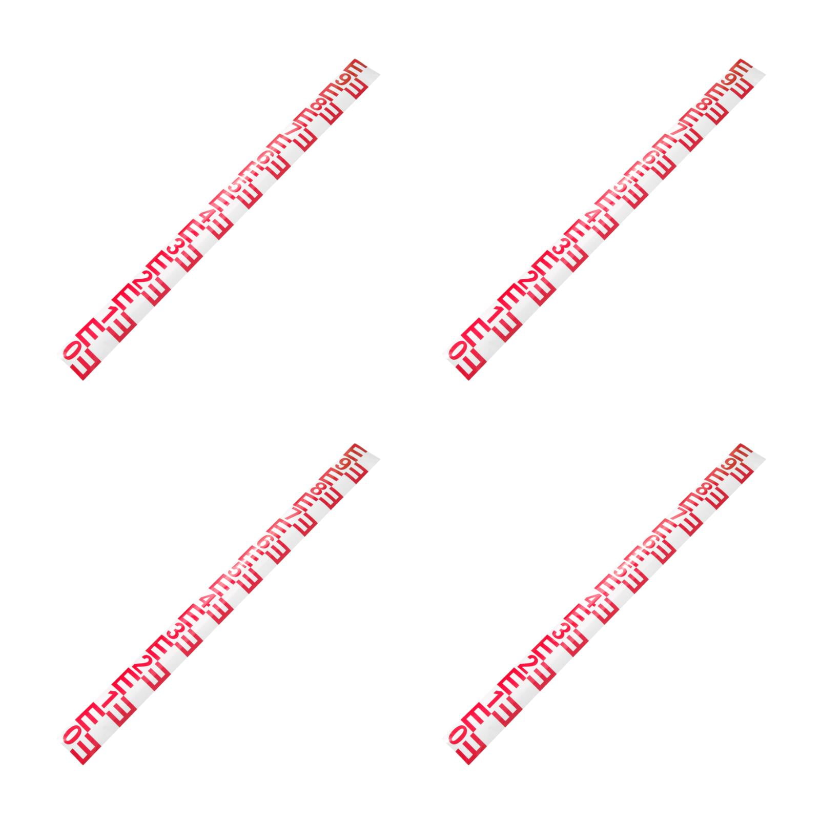 OUNONA 4pcs Water Level Indicator Water Level Gauge Sticker Reflective ...