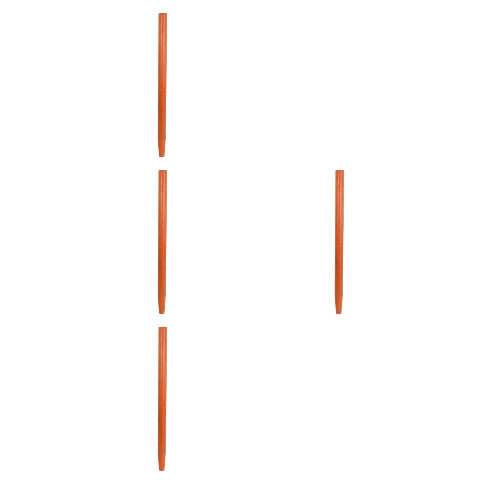 OUNONA 4pcs Wooden Handle Replacement Handle Shovels Handles ...