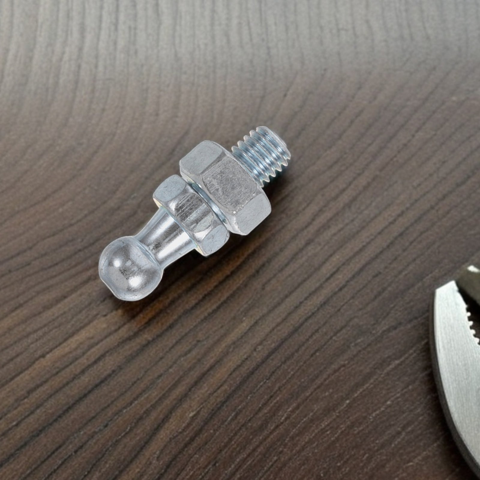 OUNONA 4pcs Zinc-Plated Hydraulic Strut Gas Lift Support Strut Fittings ...