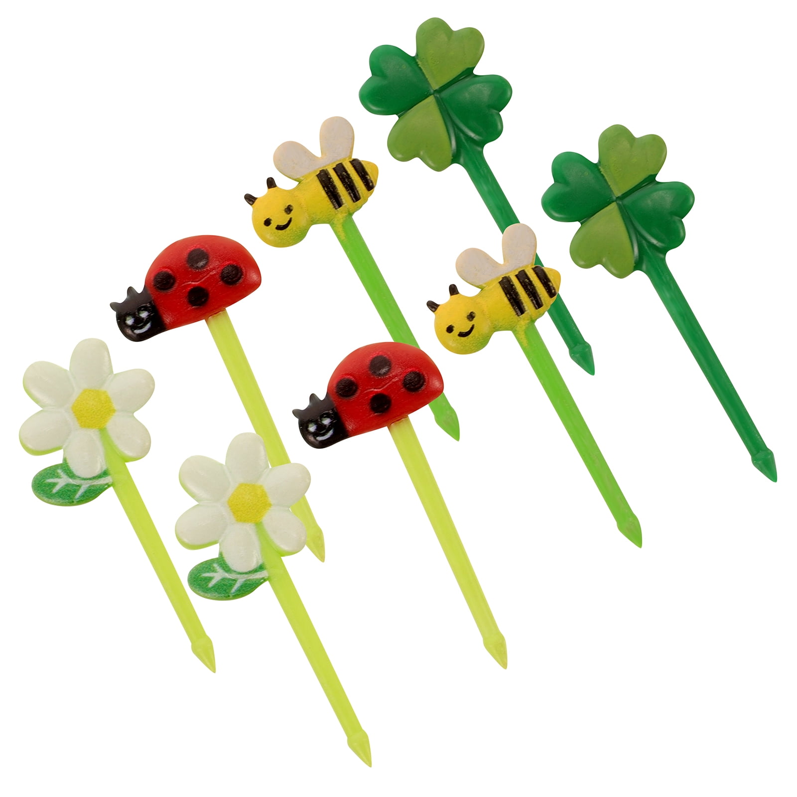 OUNONA 5 Pack of Food Picks Kids Bento Decor Bento Food Picks ...