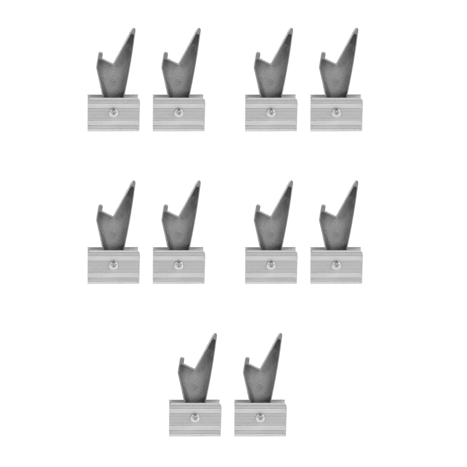 OUNONA 5 Pairs Aluminum Telescopic Ladder Replacement Rung Lock Ladder ...