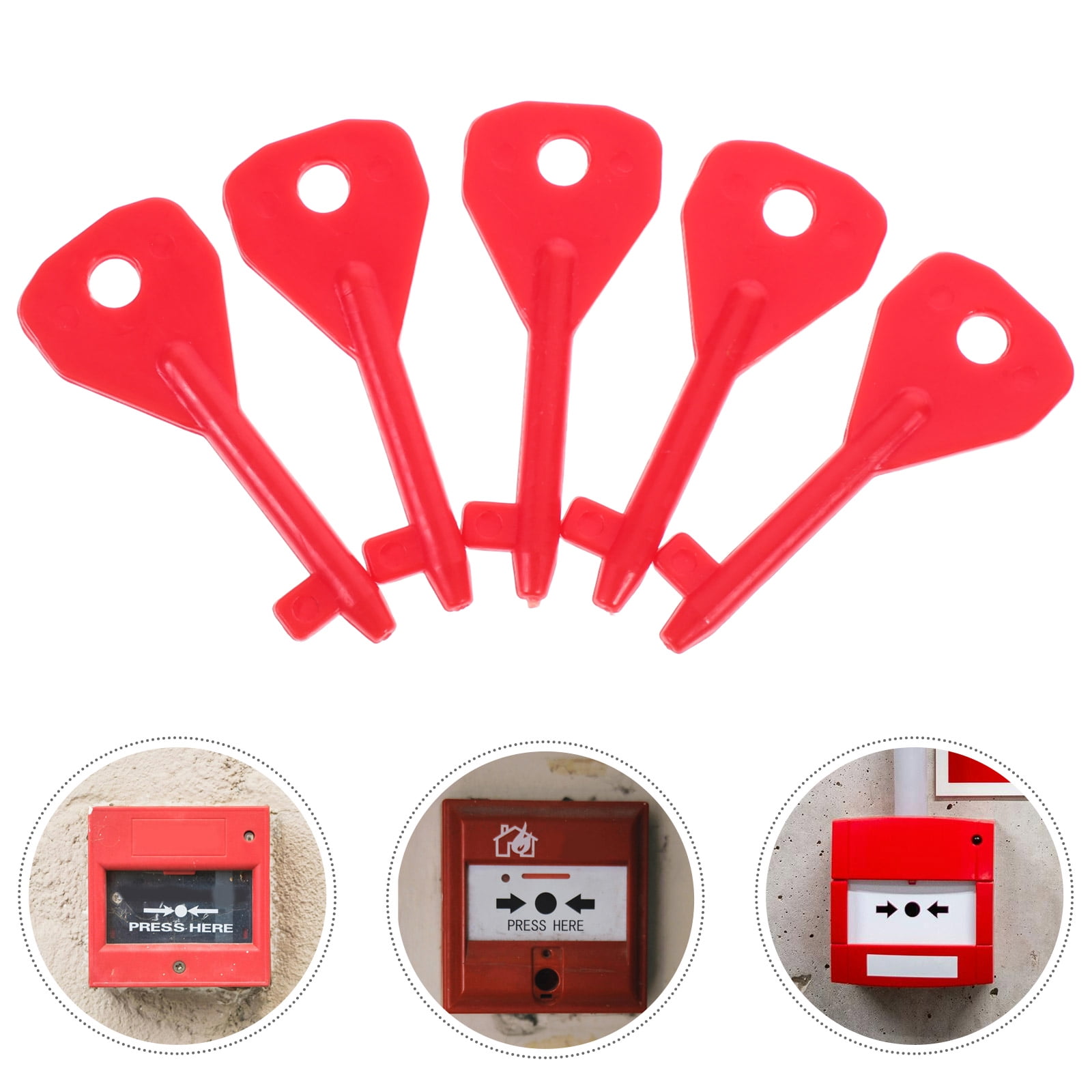 OUNONA 5 Pcs Emergency Stop Button Key Emergency Stop Button ...