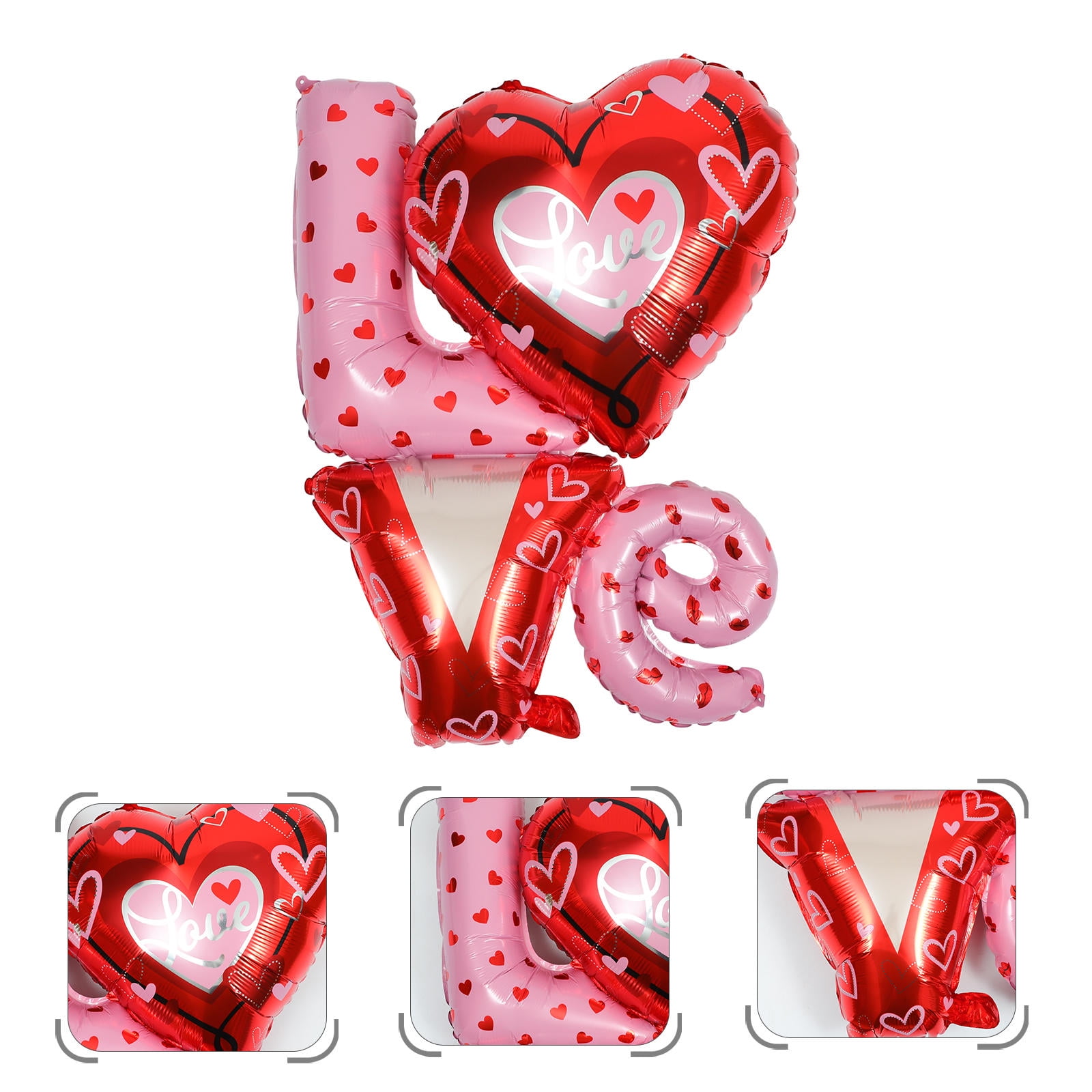 OUNONA 5 Pcs Engagement Love Conjoined Balloon Easy to Assemble ...