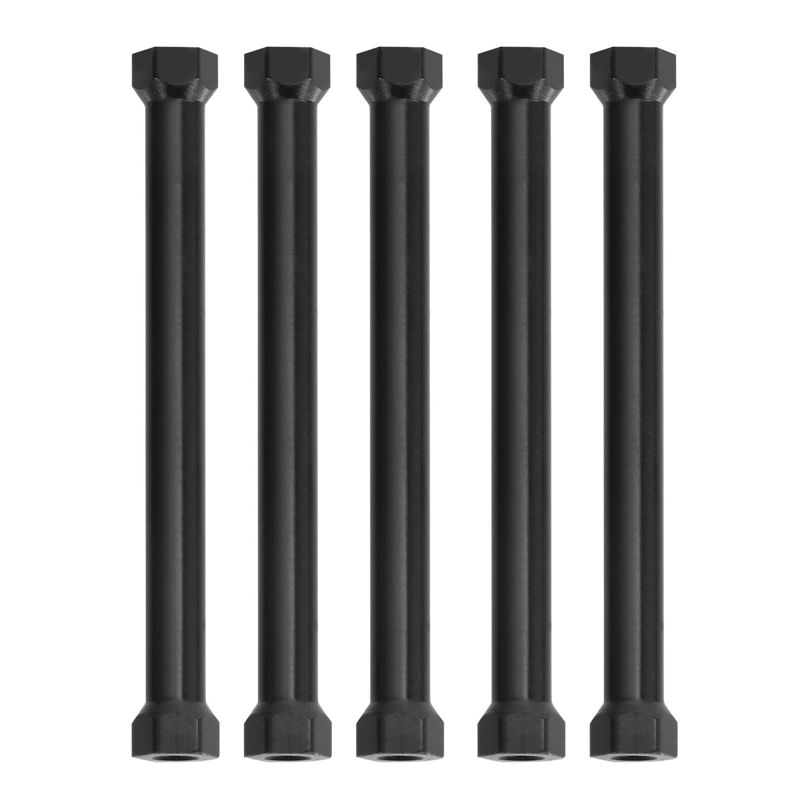 OUNONA 5 Pcs Heavy Duty Clothes Rack Aluminum Column Coupling Spacer ...