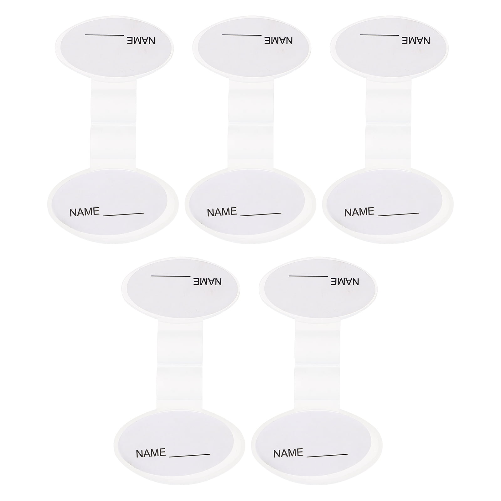 OUNONA 5 Pcs Stethoscope Tag Tube Identification Plate Nurse Badge Work ...