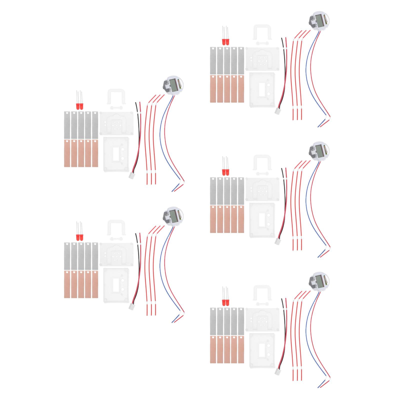 OUNONA 5 Sets Fruit Battery Science Experiment Kit Orange Lemon Battery ...