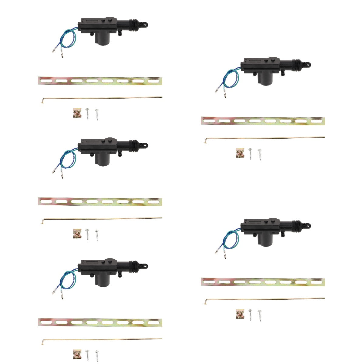 OUNONA 5 Sets Lock Kit Heavy Duty Door Lock Actuator Replacement ...