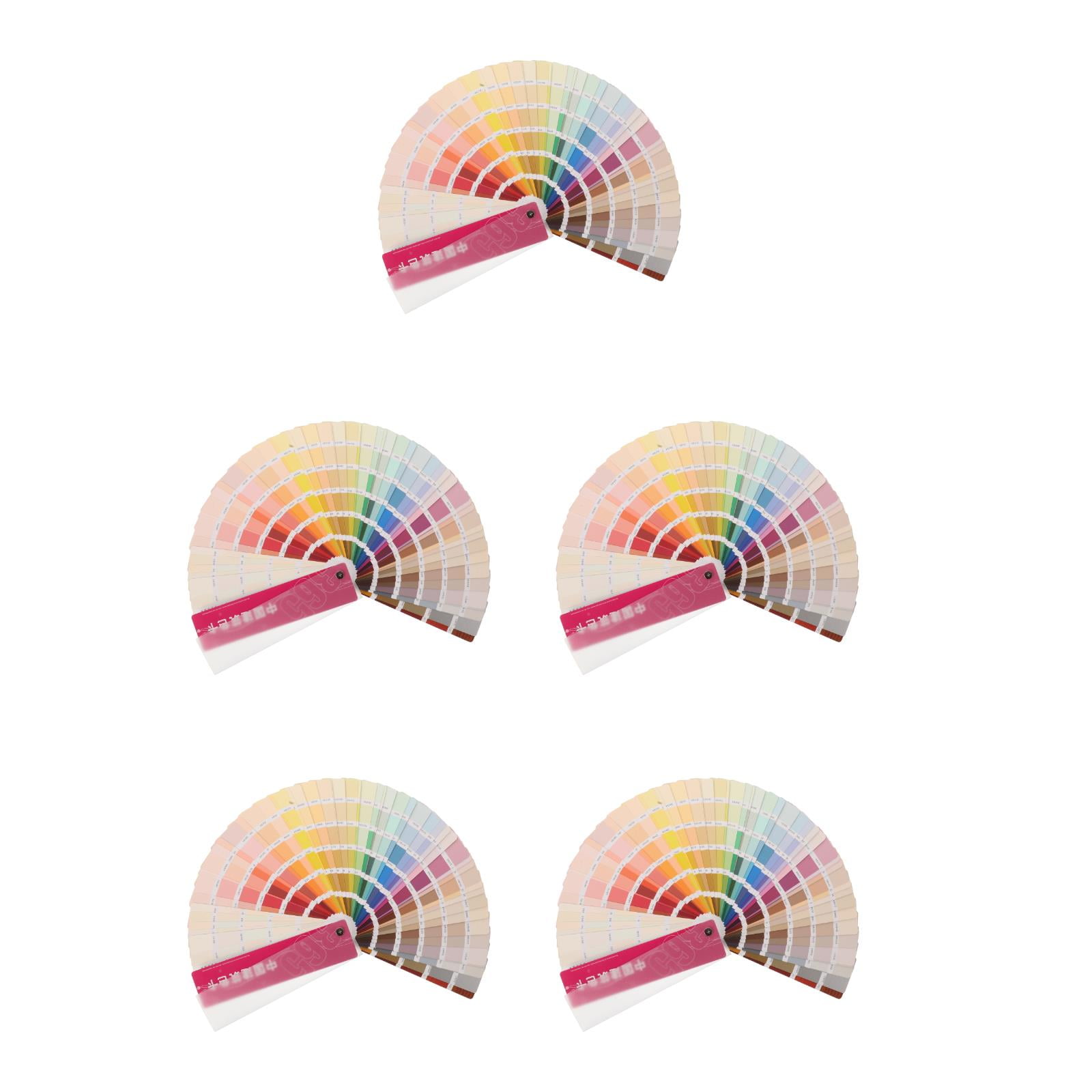 OUNONA 5 Sets Paint Colors Sample Cards Architecture Paint Color Cards ...