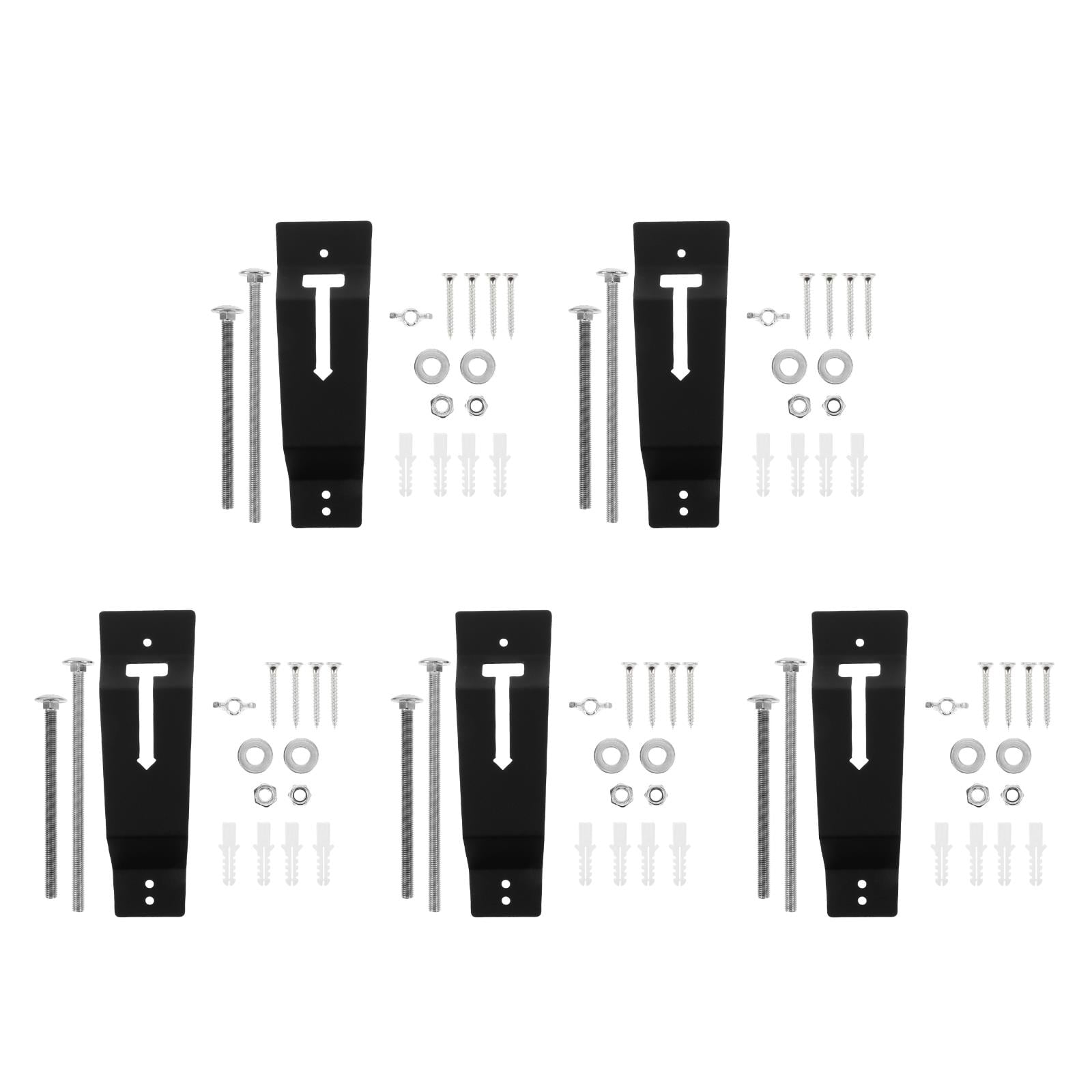 OUNONA 5 Sets of Spare Tire Carrying Bracket Wall Mounted Tire Carrier ...