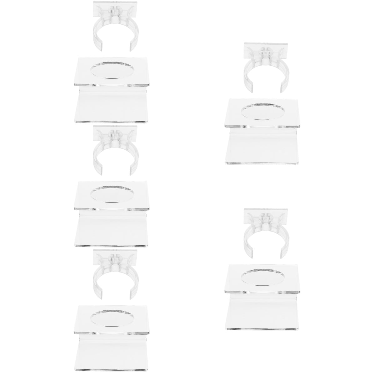 OUNONA 5 Sets Sword Display Stand Wall Sword Display Holder Acrylic ...