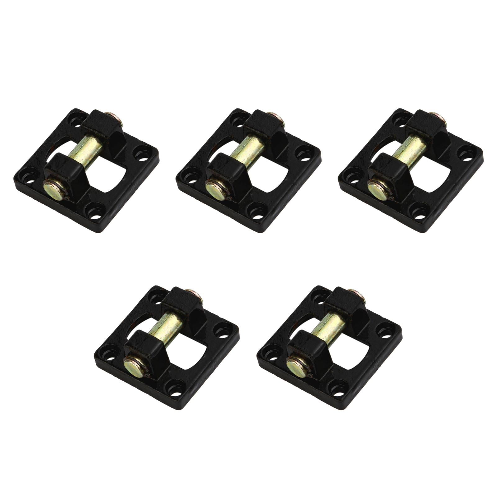 OUNONA 5 pcs 4 Bolt Holes Pivot Clevis Mounting Bracket Base Holder for ...