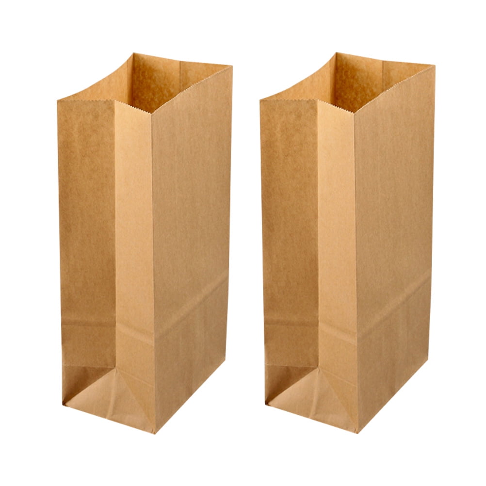 OUNONA 50 PCS Paper Bread Bag Standard Paper Bags 18 X 9 X 5.5cm ...