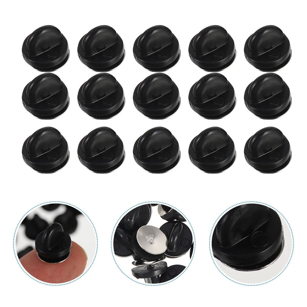 OUNONA 50 Pcs Brooch Mini Safety Pin Uniform Accessories - Walmart.com