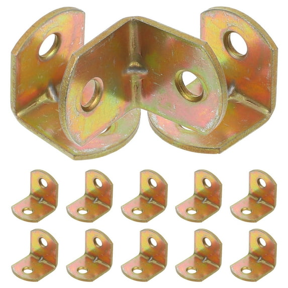 OUNONA 50 Pcs Cabinet Connector Bed Corner Brace Brackets Kitchen ...