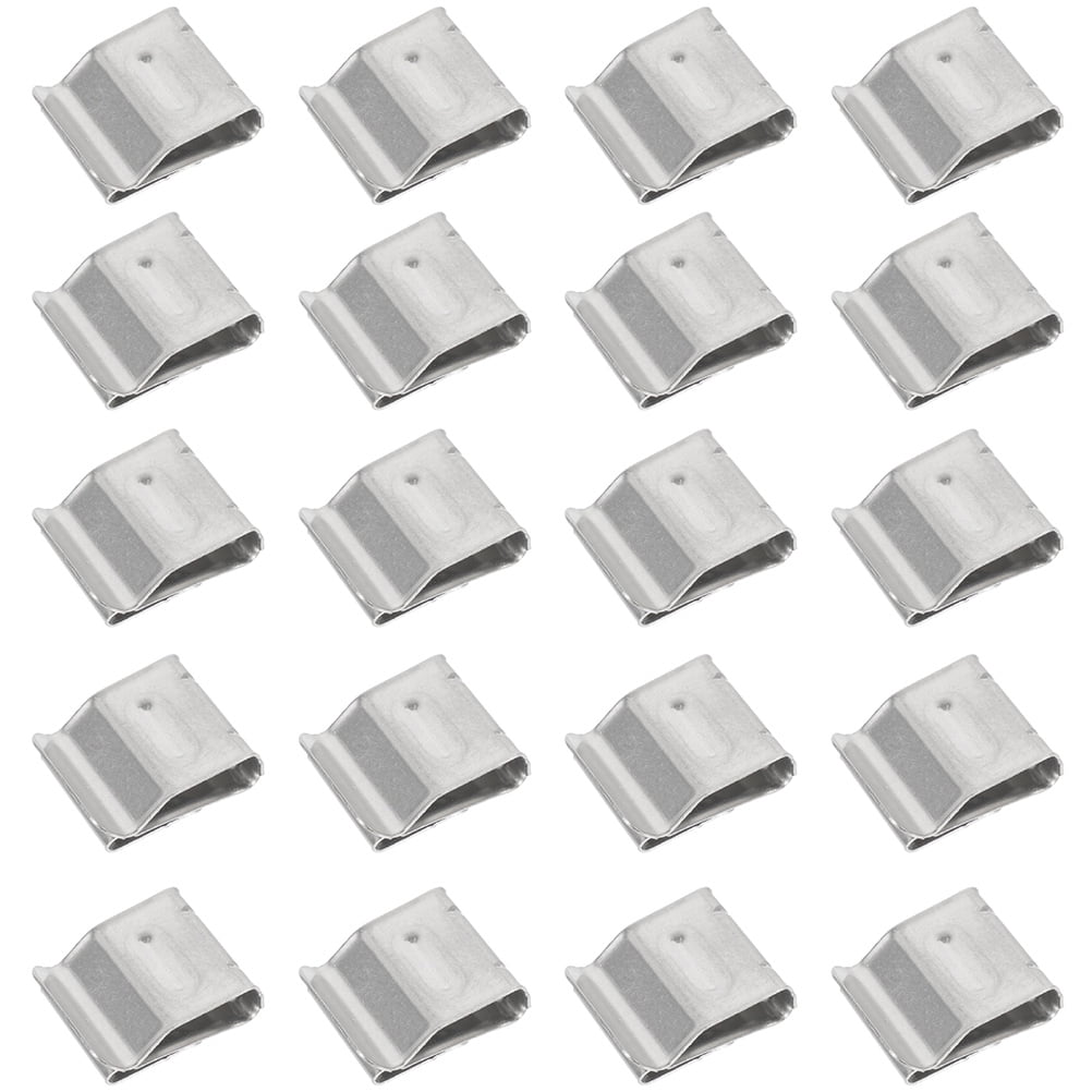 OUNONA 50 Pcs Car Wire Clips Photovoltaic Cable Clamp Solar - Walmart.com