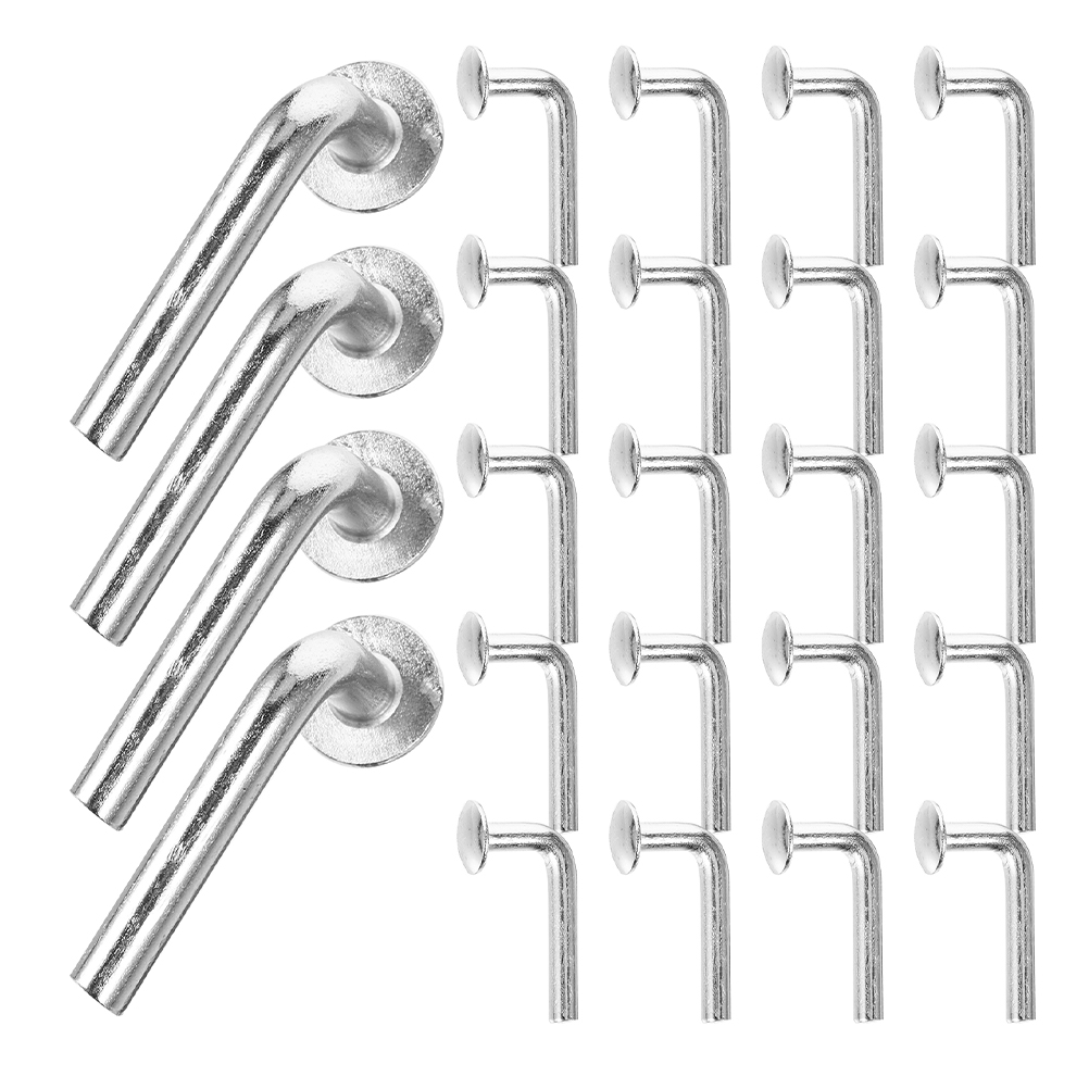 OUNONA 50 Pcs Catheter Hose Breast Pump Connector L-shaped Pin Buckle ...