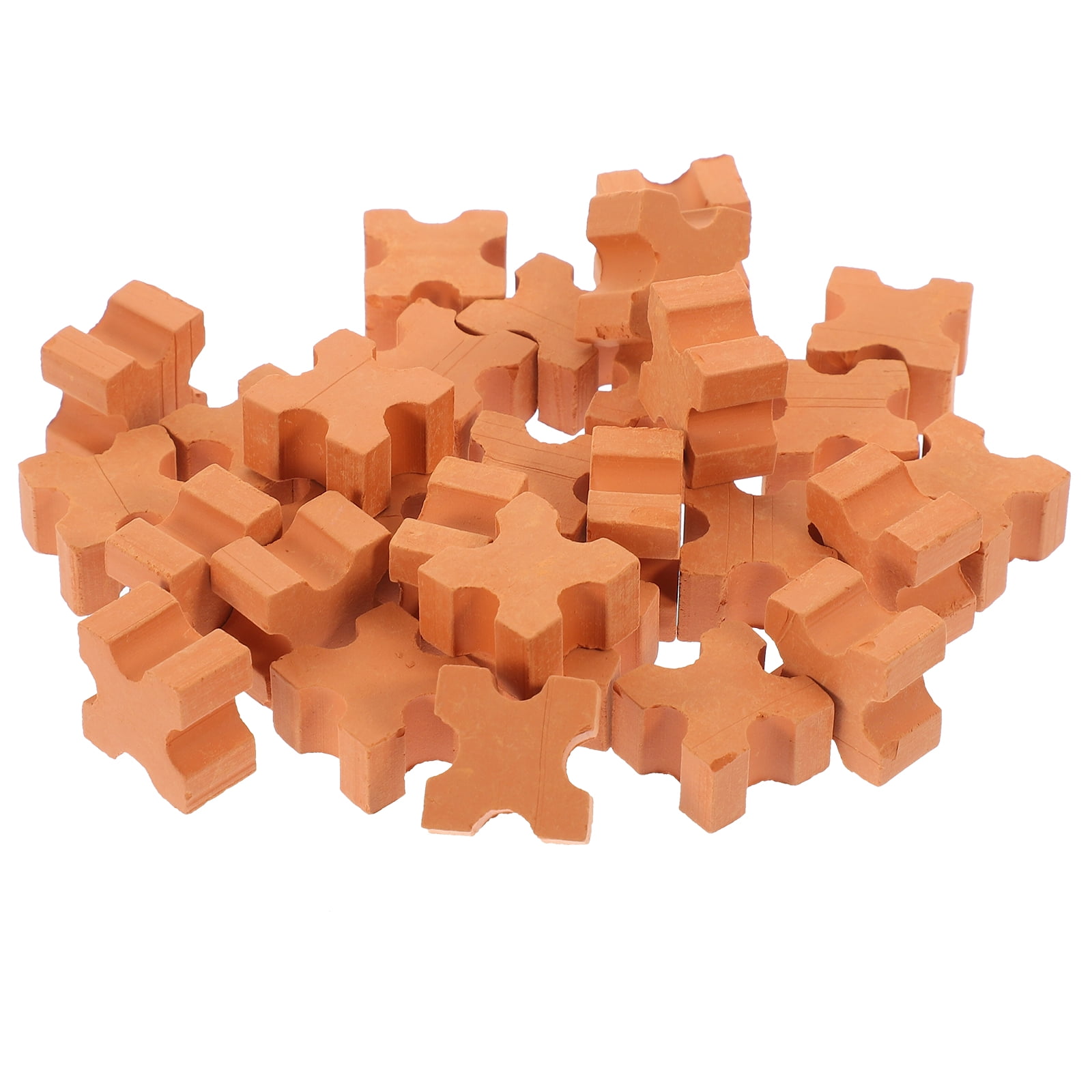 OUNONA 50 Pcs Decorative Bricks Mini Models Building Blocks Tiny Toy ...