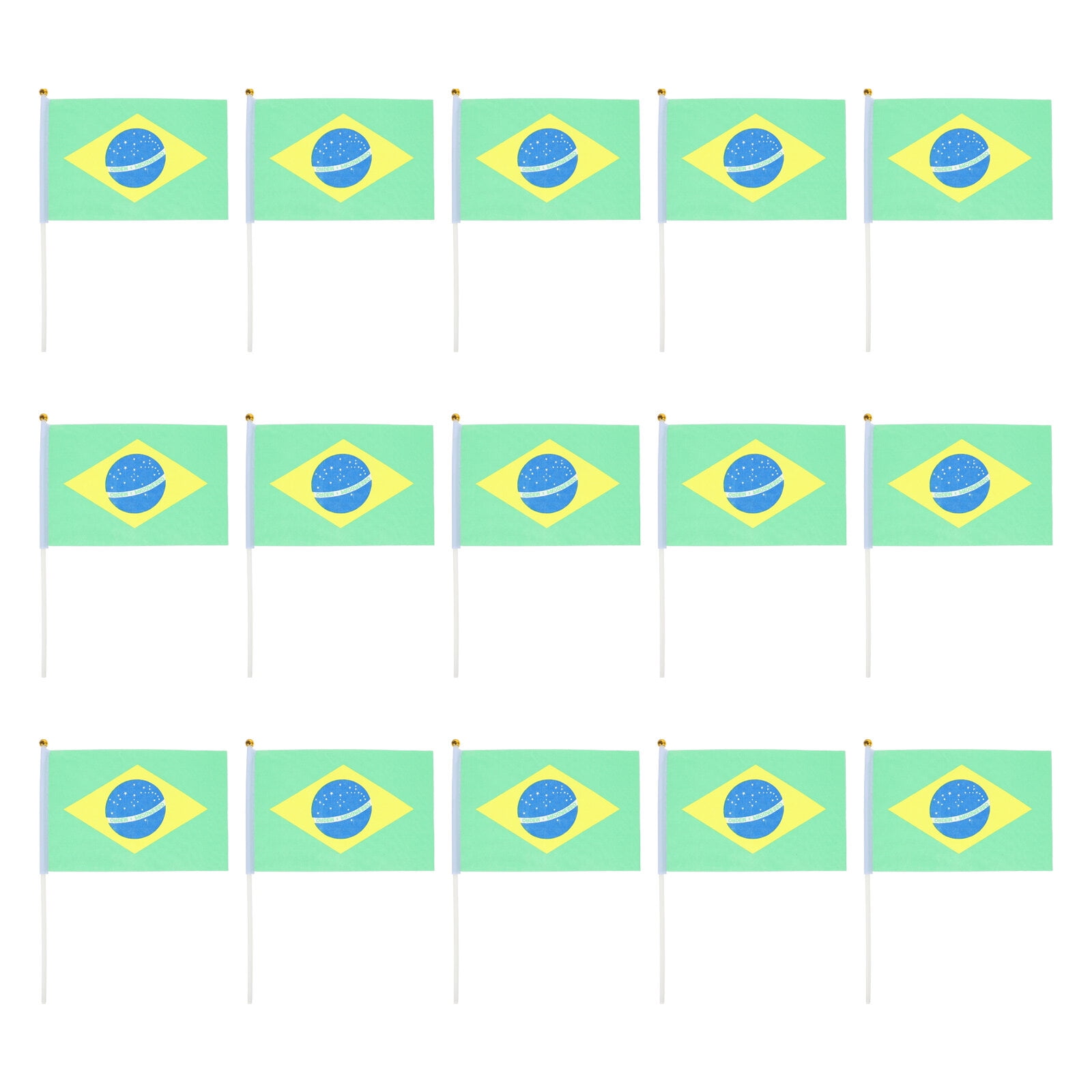 OUNONA 50 Pcs Flags National Country Hand Waving Handheld Elaborate ...