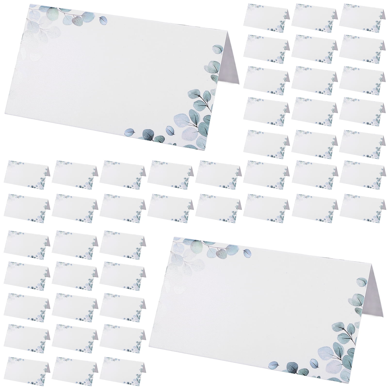 OUNONA 50 Pcs Place Card Holders Food Cards for Buffet Table Seat ...