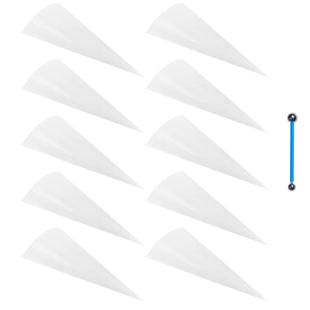 OUNONA 50 Pcs Pointing Bag Tile Grout Applicator Squeeze Bags White ...