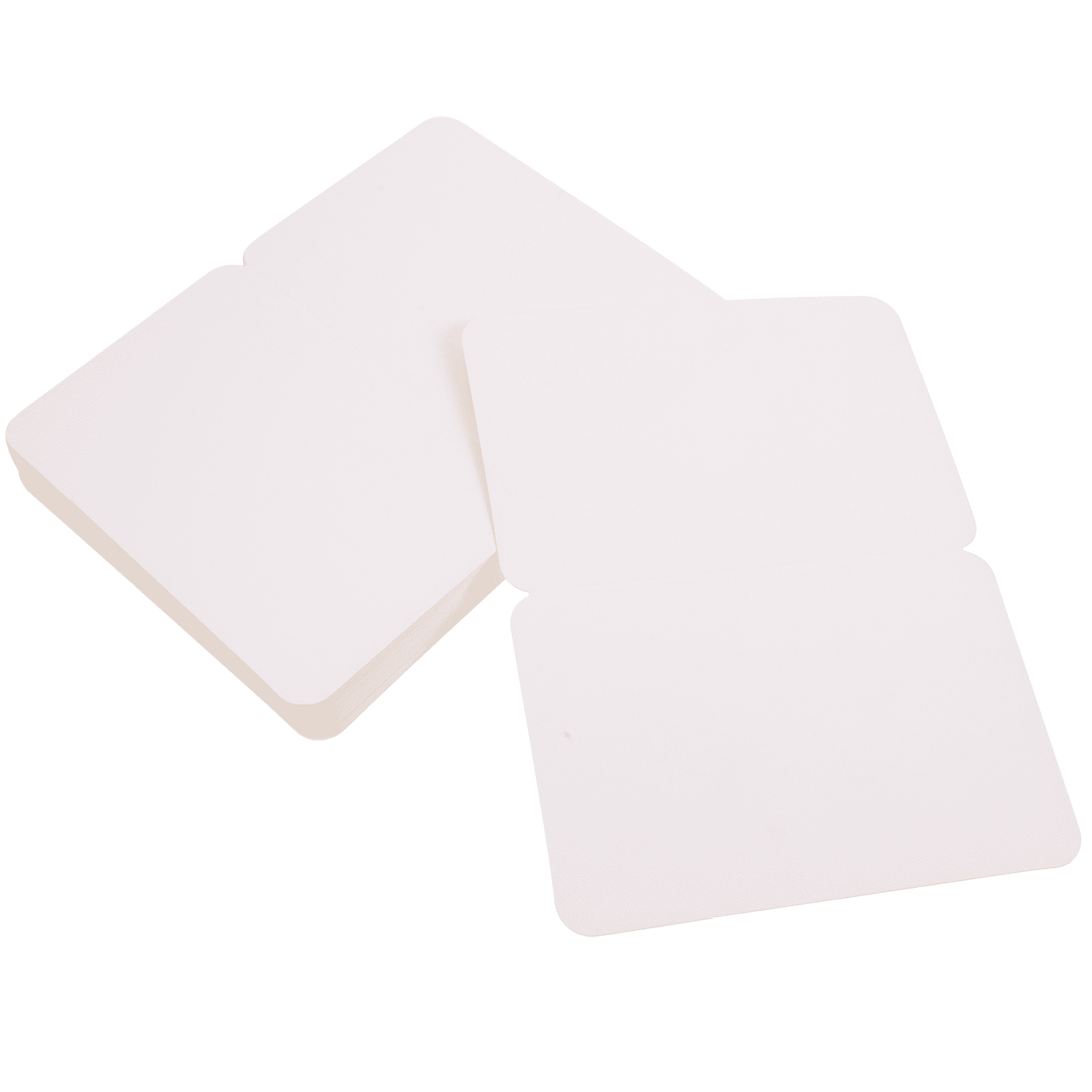 OUNONA 50 Pcs Poster Fold Blank Cards in Half Vintage Message Cards 14 ...