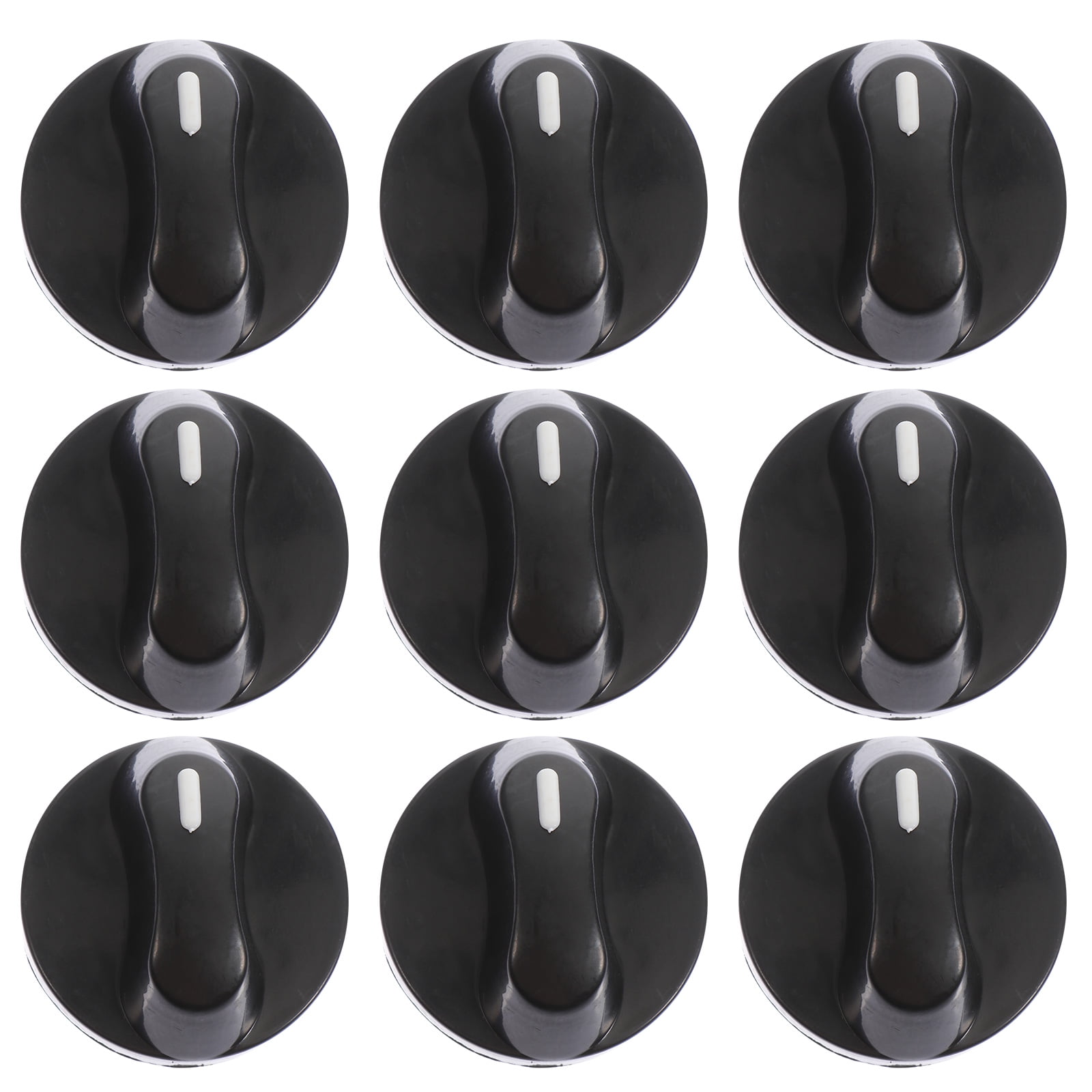 OUNONA 50Pack Simple Design Plastic Stove Control Knobs for Gas Ranges Used in Both Homes and ...