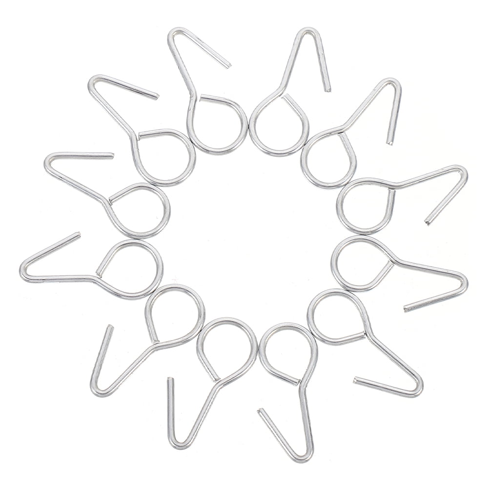 OUNONA 50 Pcs S-shaped Hook S-hook Hardware Hooks Covers for Padded ...