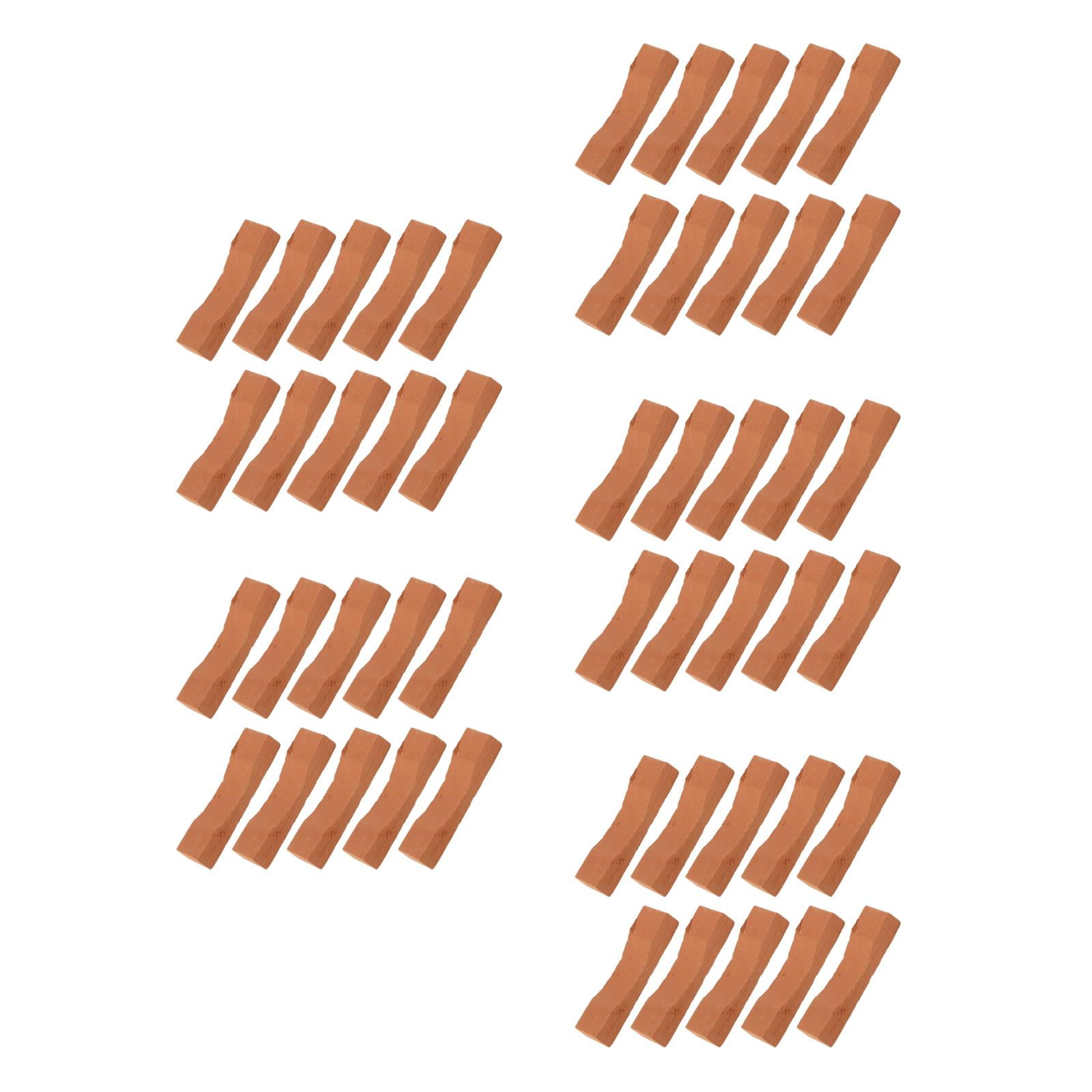 OUNONA Masteelf 50 Pcs DIY Miniature Brick Models Simulation Small ...