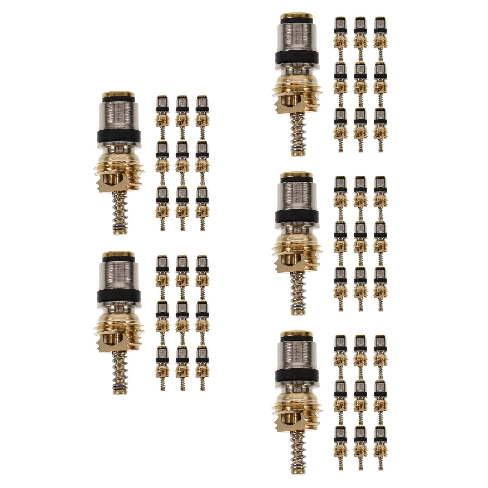 OUNONA 50 pcs Copper Ac Valve Core Set For Car Air Conditioning ...