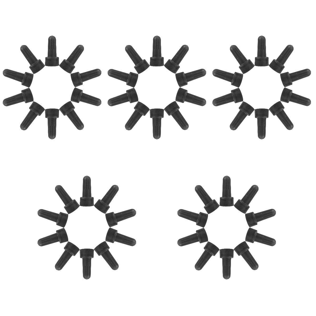 OUNONA 50 pcs Lamp Shade Socket Ring Removal Tool E26 Collar Ring ...