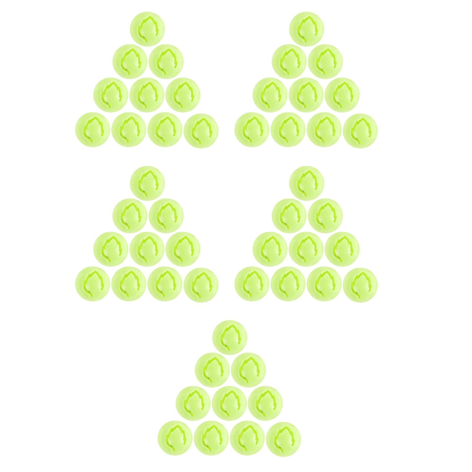 OUNONA 50 pcs Rattle Balls Inserts Rattle Box Repair Doll Noise Maker 3 ...