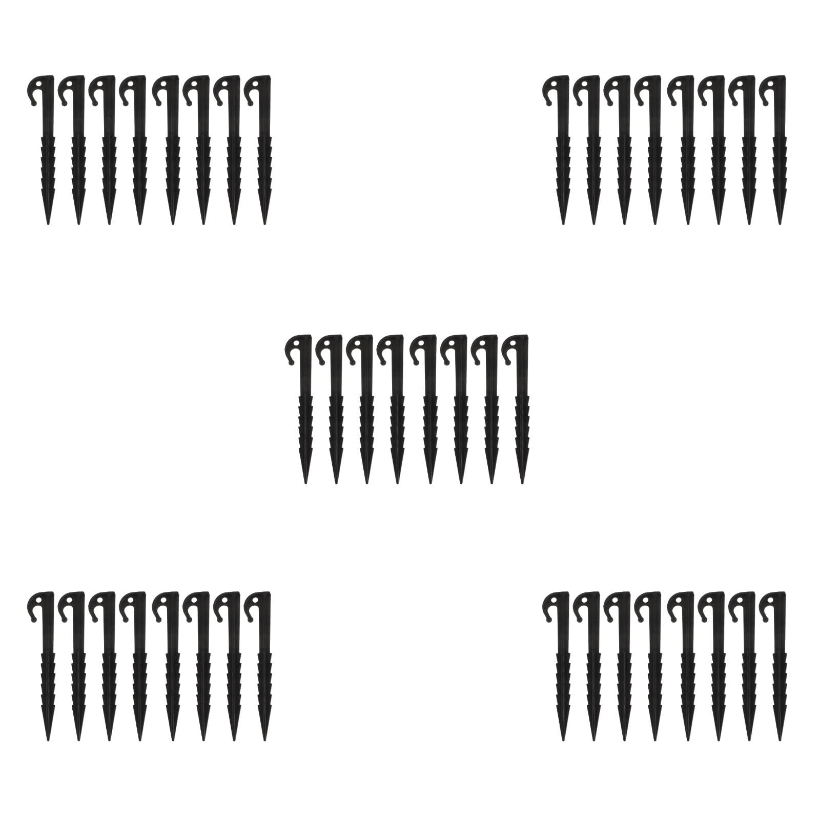 OUNONA 50 pcs Tent Pegs Camping Tent Spikes Ground Hooks Outdoor Tent ...