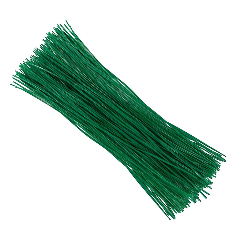 OUNONA 500pcs Garden Plant Twisted Ties Tree Ties Plastic Shrub Fixed ...