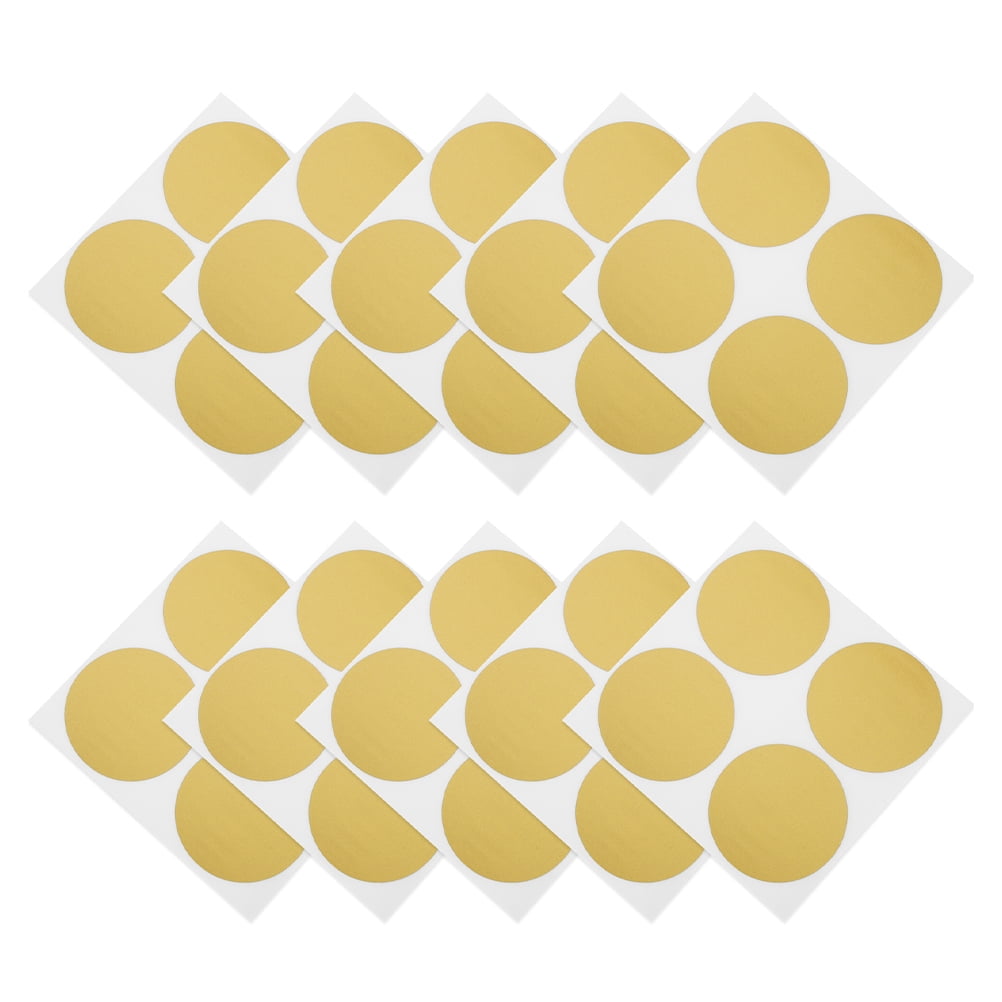 OUNONA Golden Scratch Off Stickers for DIY Creative Design Interactive ...