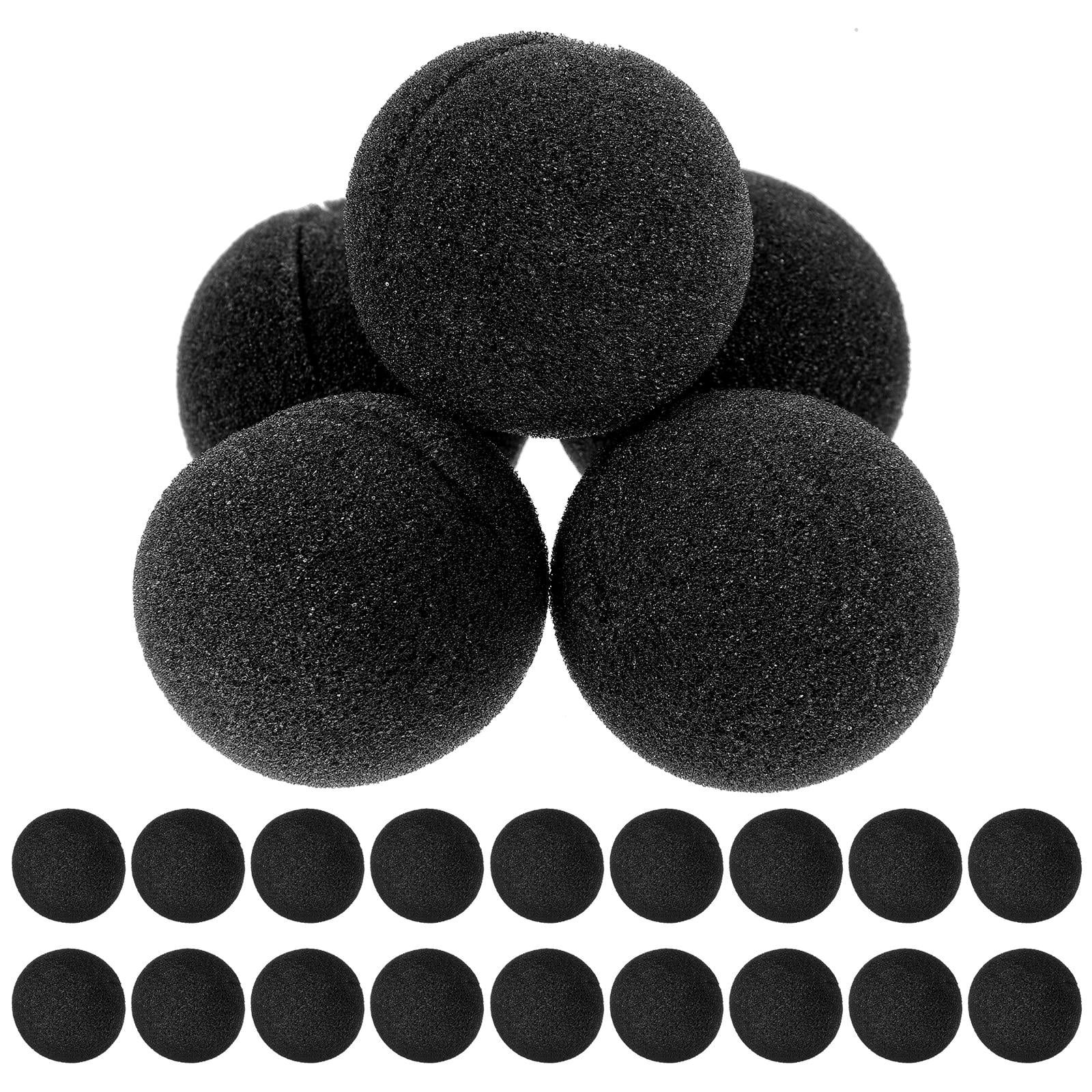 NIYANGLE Round Black Sponge Clown Noses 50Pcs Funny Props - Walmart.com