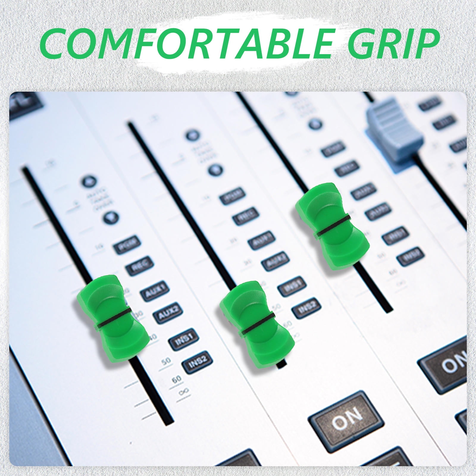 OUNONA 50Pcs Knobs Replacement Cap Slider Caps Controller Sound Console ...